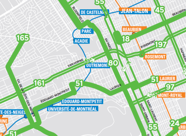 Catbus» Blog Archive » A Map for MontrÃ©al’s frequent service